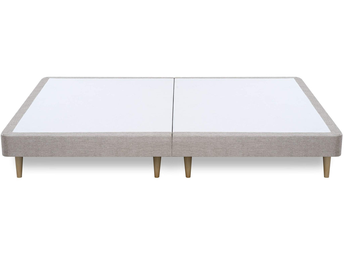 Low Divan Base on Wooden Legs – Newcastle Beds